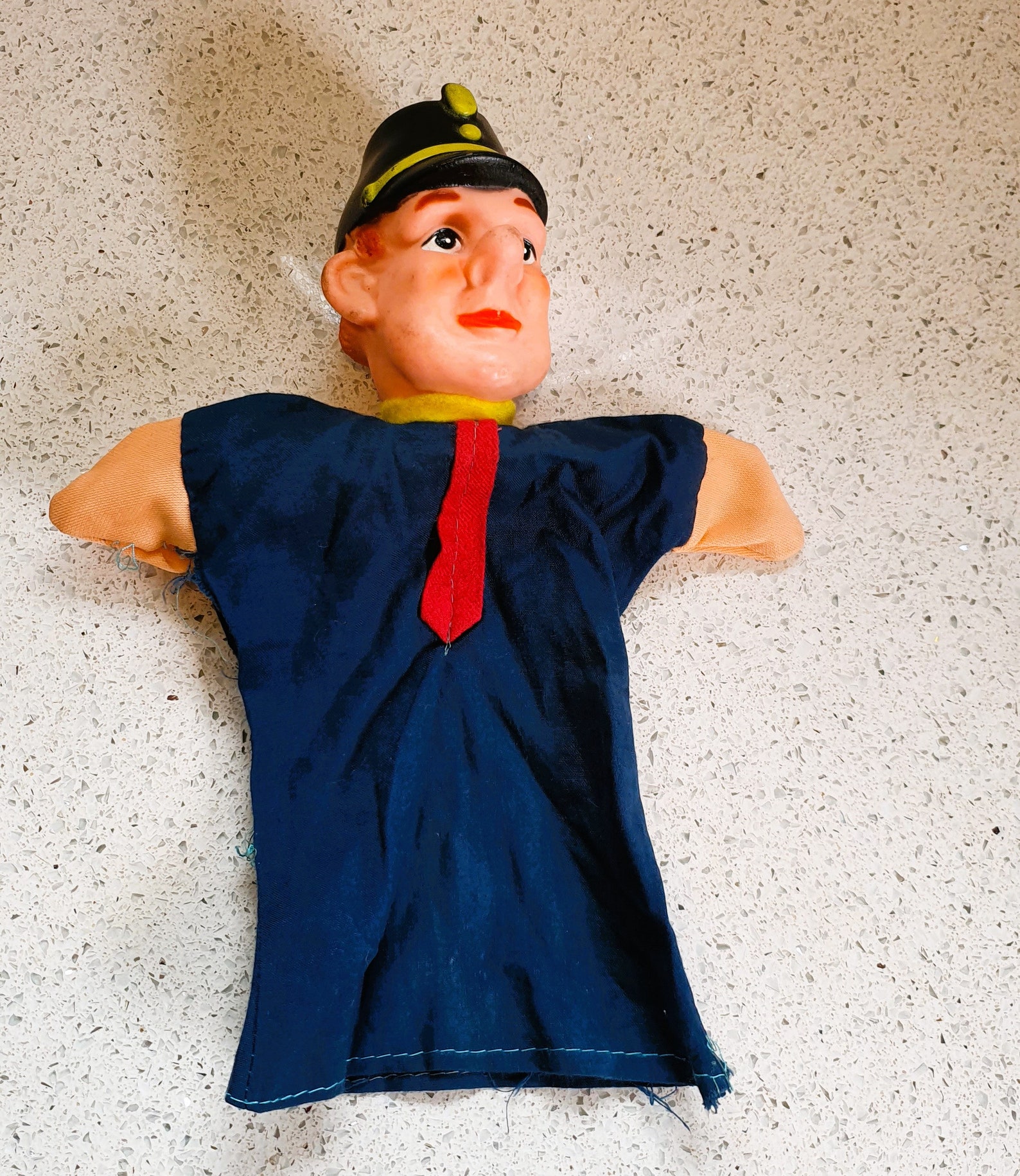 Vintage Hand Puppets, Punch and Judy, King, Queen, Princess, Policeman ...