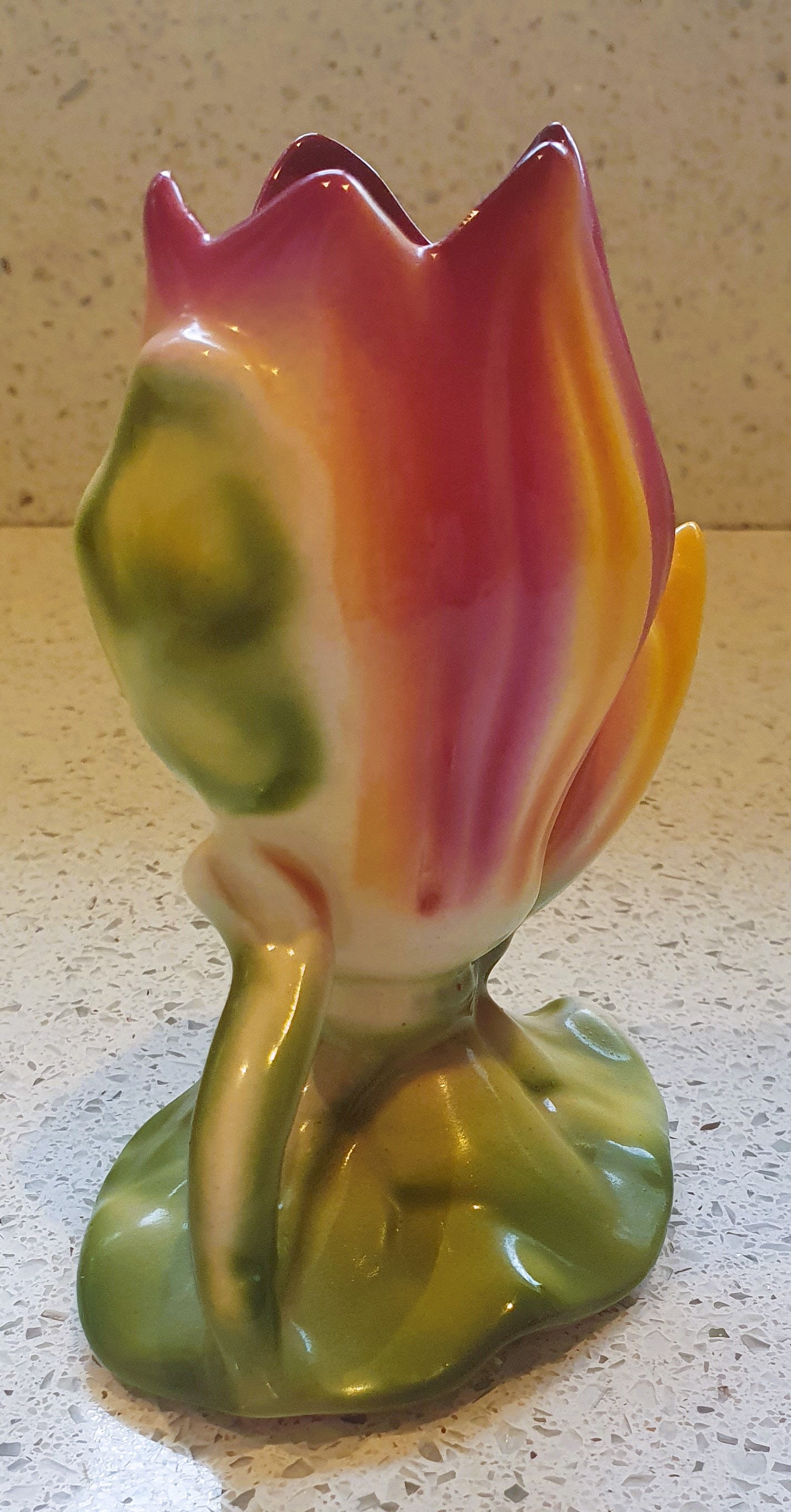 Vintage Tulip Vase Small Bud Vase Immaculate Condition Art - Etsy