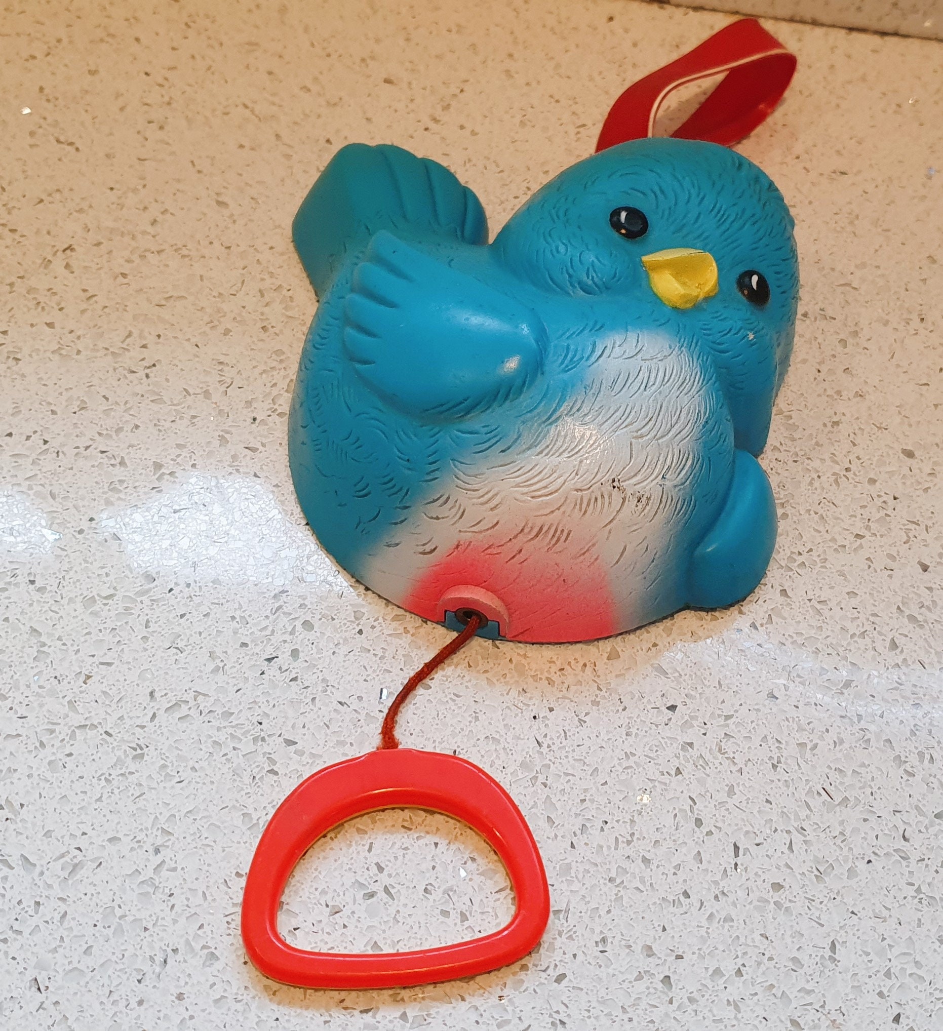 Vintage Fisher Price Blue Bird Music Box Cot Toy - Etsy