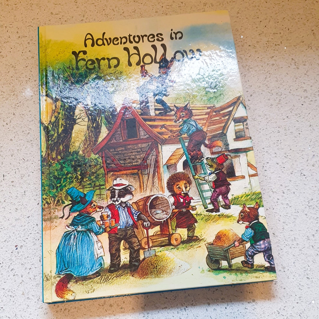 Vintage Children's Book, Kitsch, Quirky Animal Stories, Adventures in ...