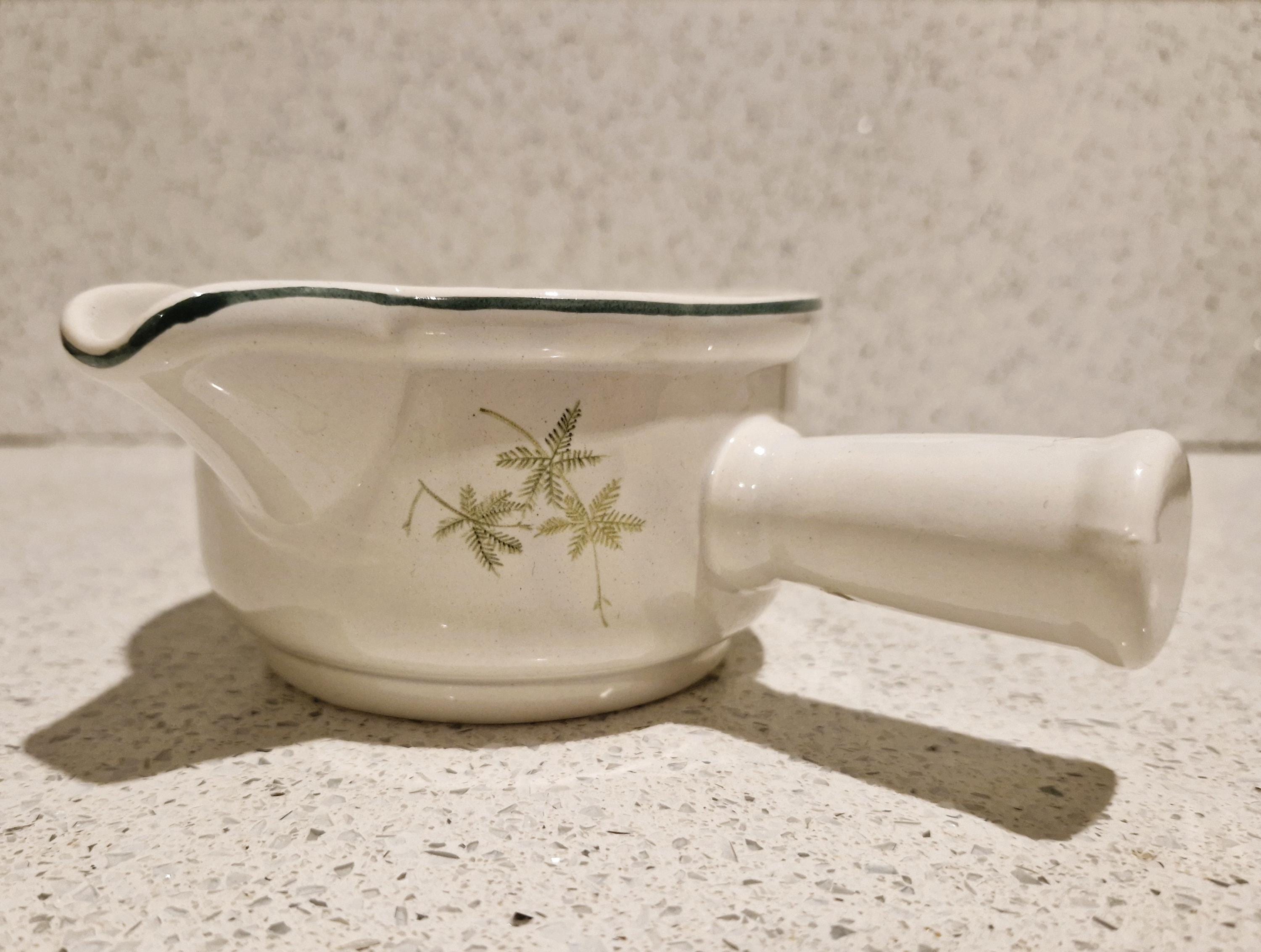 Vintage Simpsons English Ironstone Fish Sauce Jug: Spined Loach Design ...