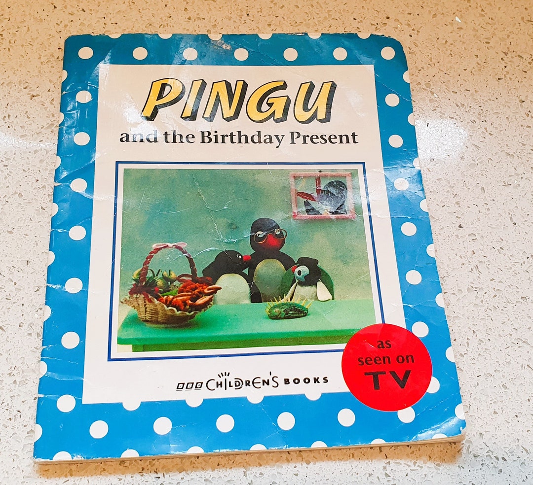 PINGU Book, Pingu and the Birthday Present, Good Preloved Condition ...