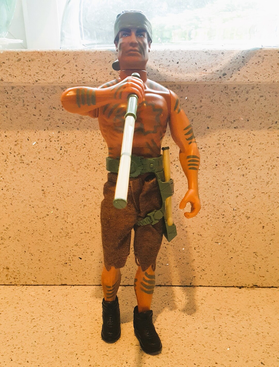 Vintage 90s Action Man, Blow Pipe Jungle Hasbro Figure - Etsy