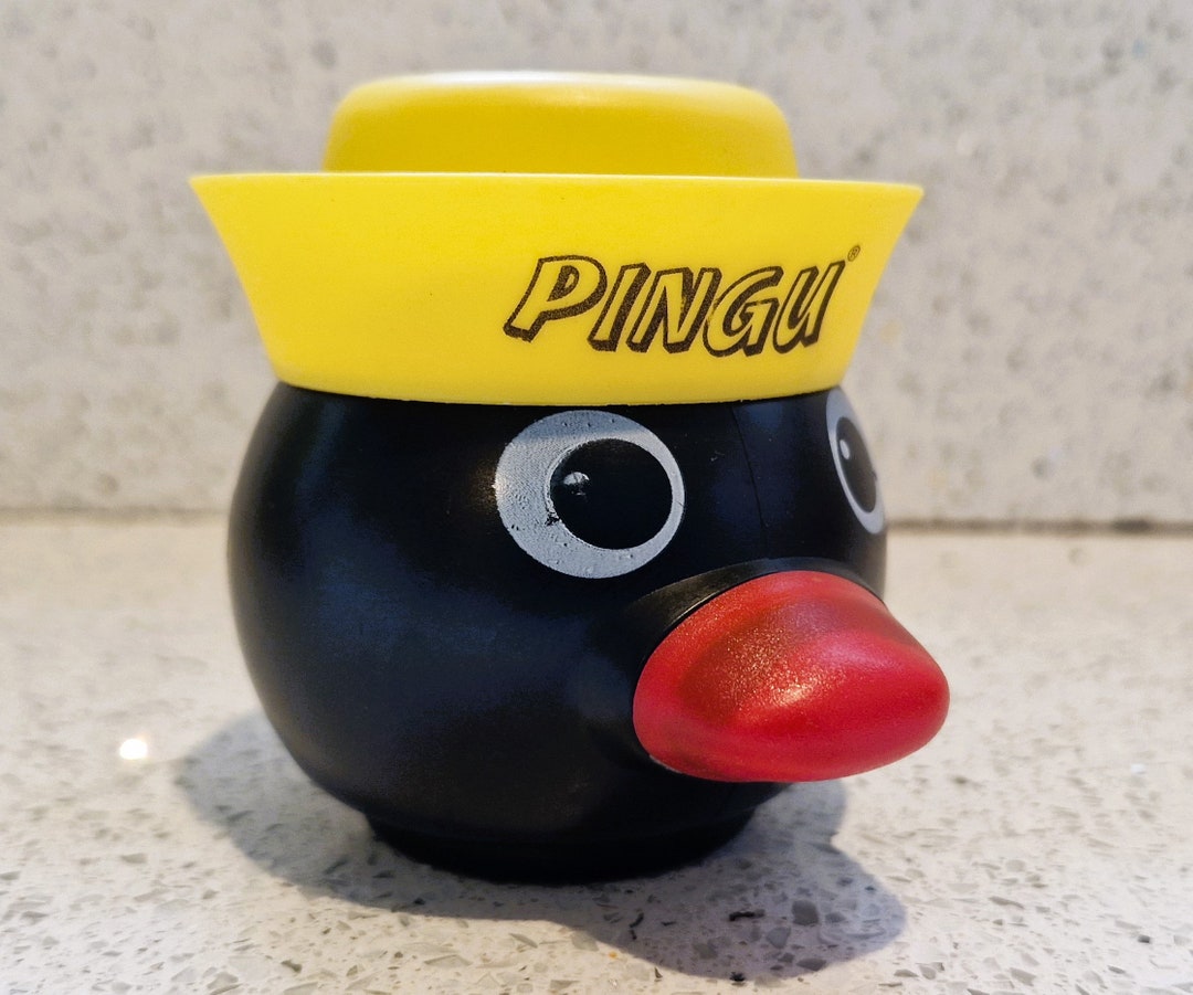 PINGU, Pingu Ice Cream Tub, Hats as Lids, Very Rare, 90s Nostalgia - Etsy