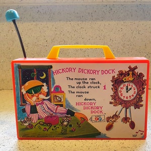 Vintage Fisher Price Musical Clock Radio: Hickory Dickory Dock Toy - Etsy