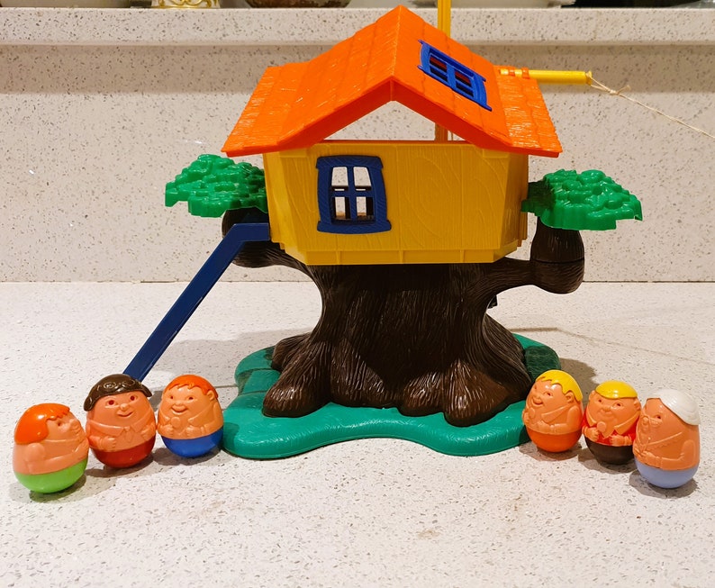 Vintage Airfix Weebles Treehouse Playset - Our Gang - Complete With Zip ...