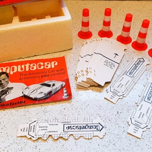 Vintage 1960s Computacar Toy - Boxed - Mettoy- Ford GT - WORKING ...