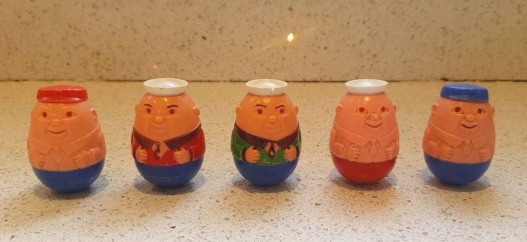 70s Weeble, 70s Weebles, Vintage 70s Toy People, Quirky, Weeble Pilot ...