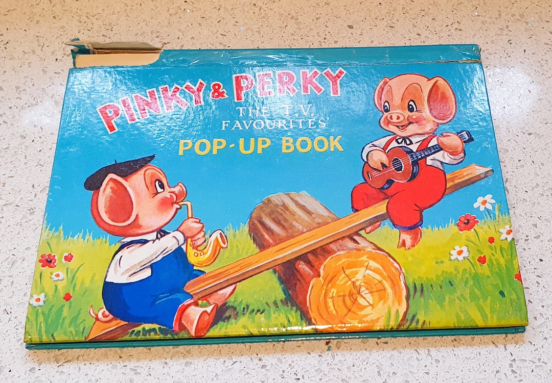 Pinky and Perky Pop up Picture Book, Pinky and Perky Book, Pop up ...