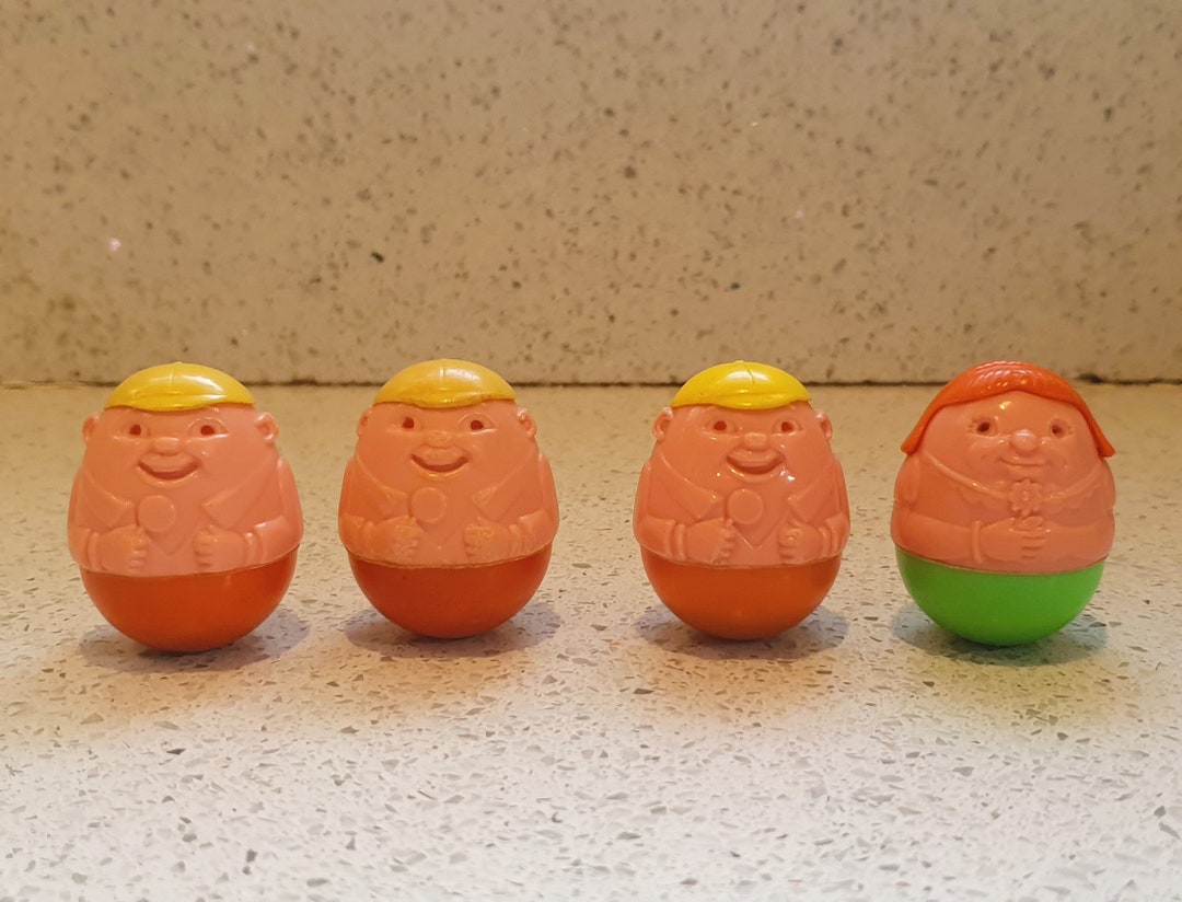 70s Weeble, Vintage Toy People, Quirky 70s Toddler Toys, Stocking ...