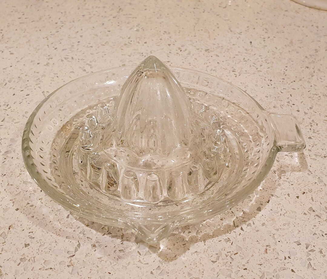 Vintage Glass Lemon Squeezer, Lemon Squeezer - Etsy