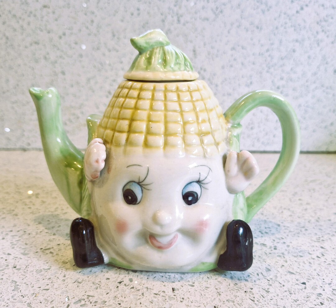 Kitsch Anthropomorphic Sweetcorn Teapot: Novelty Japanese Teapot - Etsy ...