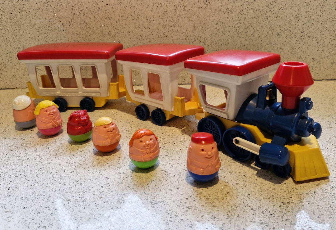 Airfix Weebles Train Set: Complete 1970s - Train With 6 Characters ...