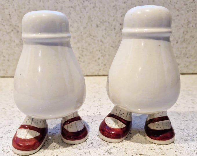 Carltonware Walking Teapot: Hand-painted English Pottery, Red Shoes - Etsy