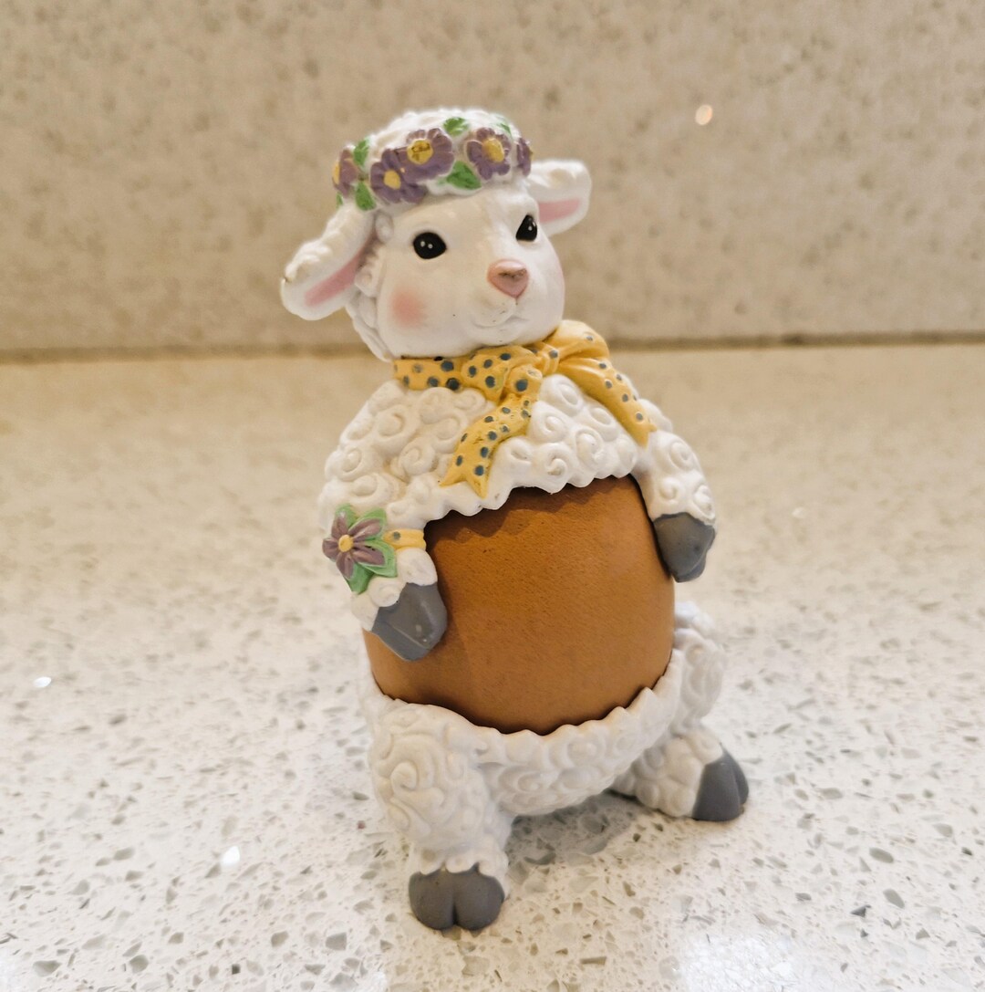 Vintage Lambkin Easter Egg Cup: Easter, Childrens, Sheep, Lamb - Etsy
