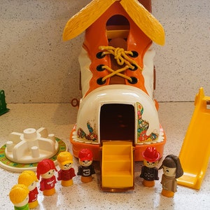 Vintage 70s Toy Matchbox Play Boot Shoe House Live N Learn - Etsy