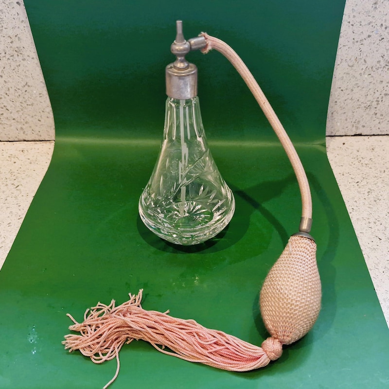 Vintage Perfume Bottle Puff - Etsy UK