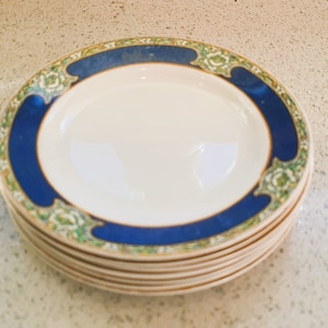 Vintage Art Deco, W H Grindley, 7 Inch Plates - GOODWOOD Pattern Circa ...