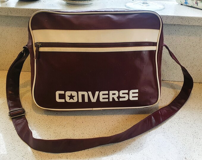 Vintage Converse All Stars Messenger Bag, Large Converse All Stars Bag ...