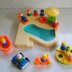 Fisher Price Swimming Pool, Fisher Price Little People, Fisher Price ...