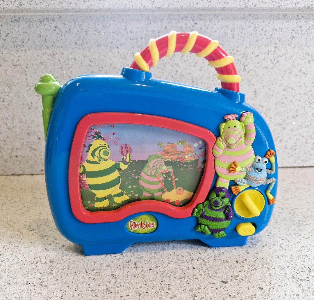 Vintage Fimbles Wind-up TV Toy - Works Brilliantly - 2002 - Etsy