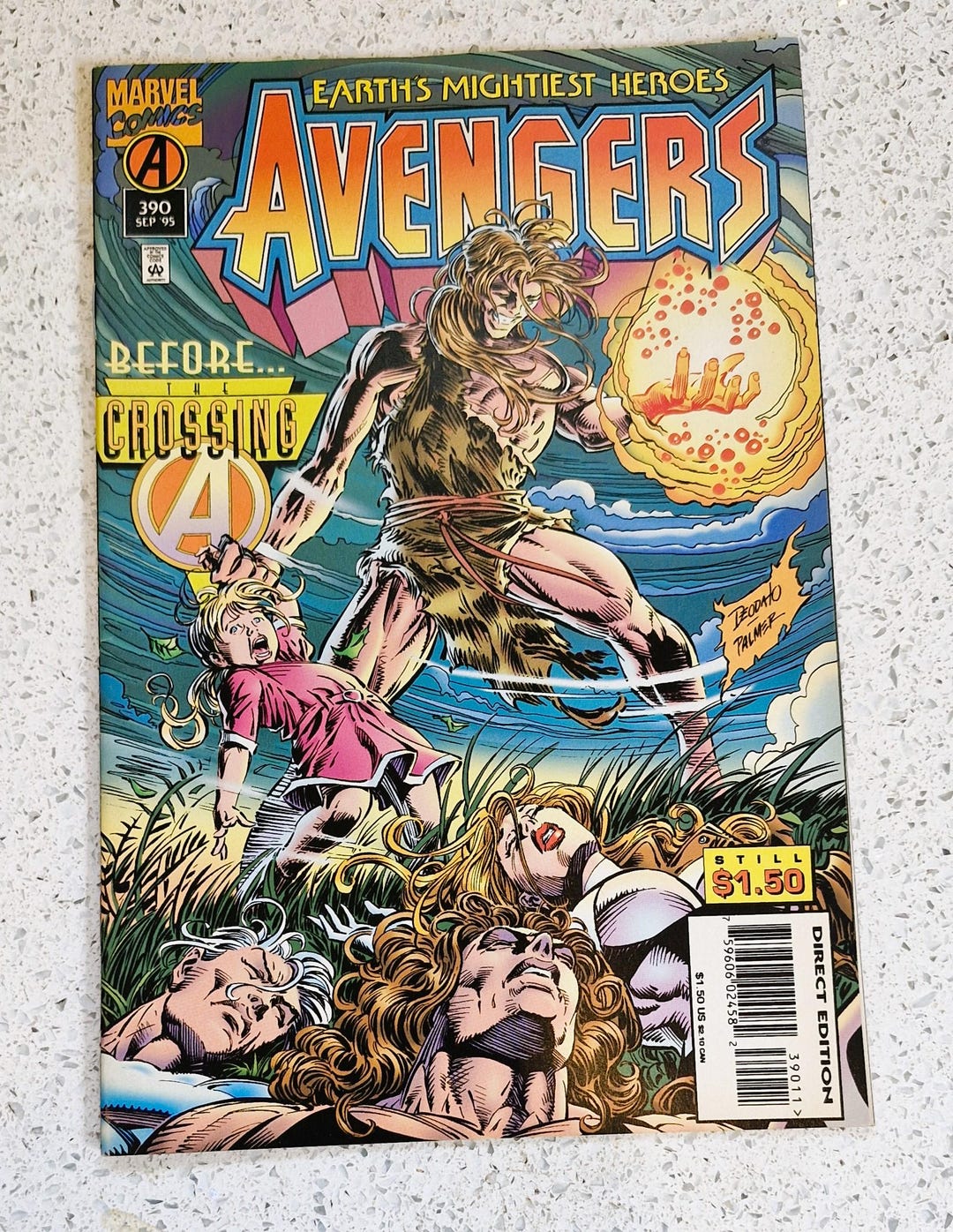 Avengers Comic, Marvel, Issue 390, Sept 1995 - Etsy