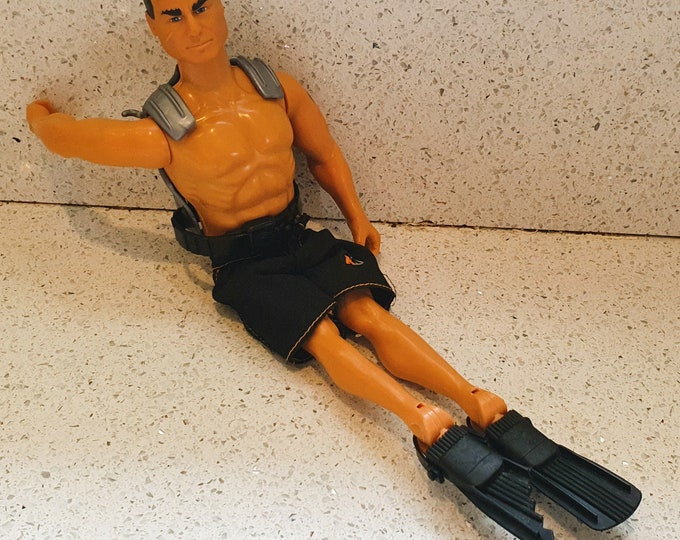 Swimming Action Man, Action Man Swimmer, Hasbro, Action Figure, 1995 ...