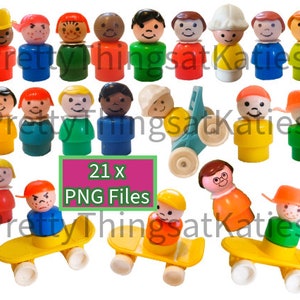 Fisher Price Little People, PNG Files, Toys, Nostalgia, Transparent ...
