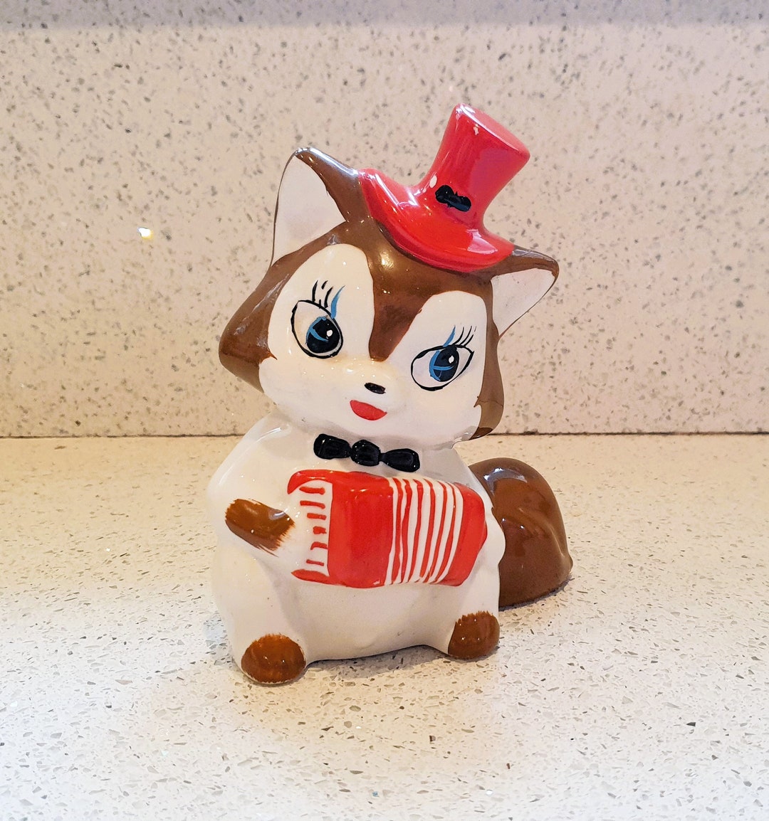 Kitsch, Quirky, Animal Money Box, Big Eyes, Squirrel, Chipmunk, Money ...