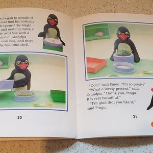PINGU Book, Pingu and the Birthday Present, Good Preloved Condition ...