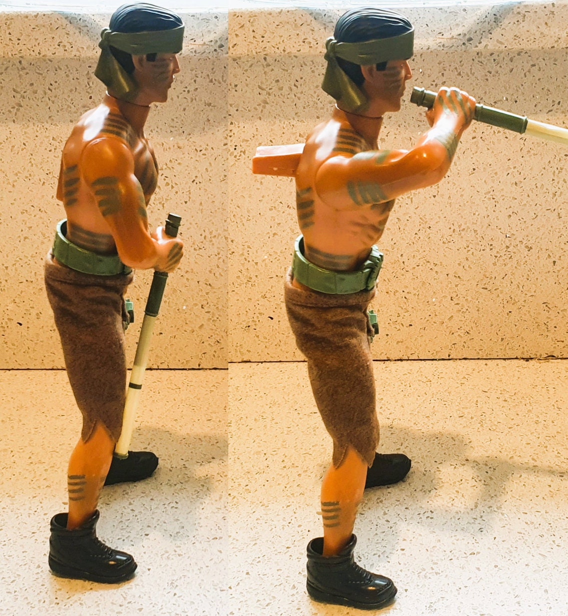 Vintage 90s Action Man, Blow Pipe Jungle Hasbro Figure - Etsy