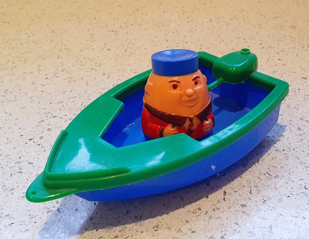 Vintage 70s Airfix Weebles Speedboat With Sailor - Etsy