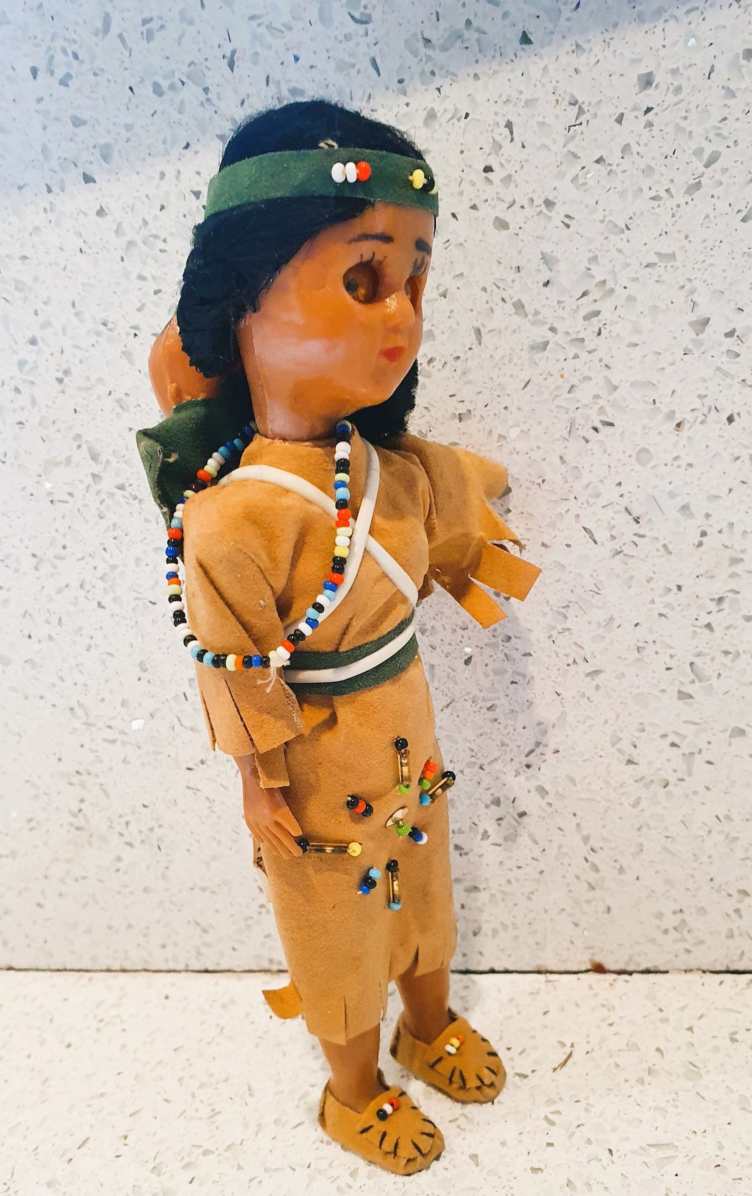 Native American, Indigenous American Doll, Vintage Toy, Immaculate - Etsy