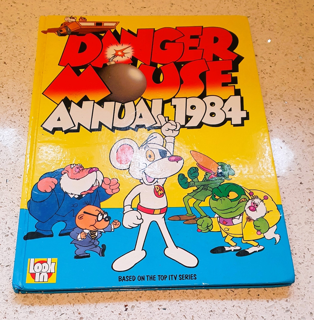 Danger Mouse Annuals 80s, Original, 1984, 1985, 1986 - Etsy