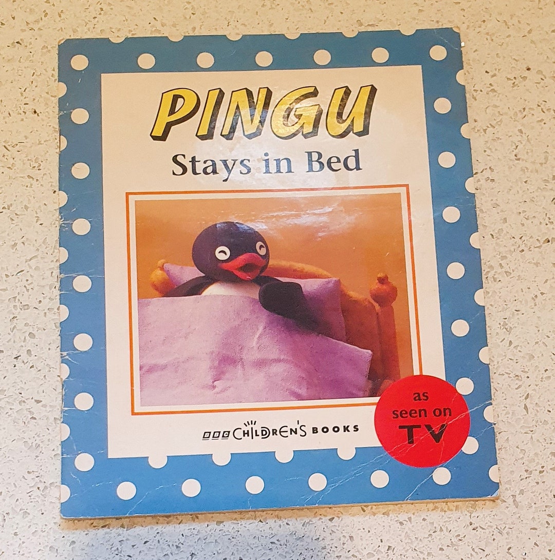 Pingu Stays in Bed, Pingu Gift, 90s Pingu, Toot Toot, Iconic TV Show ...
