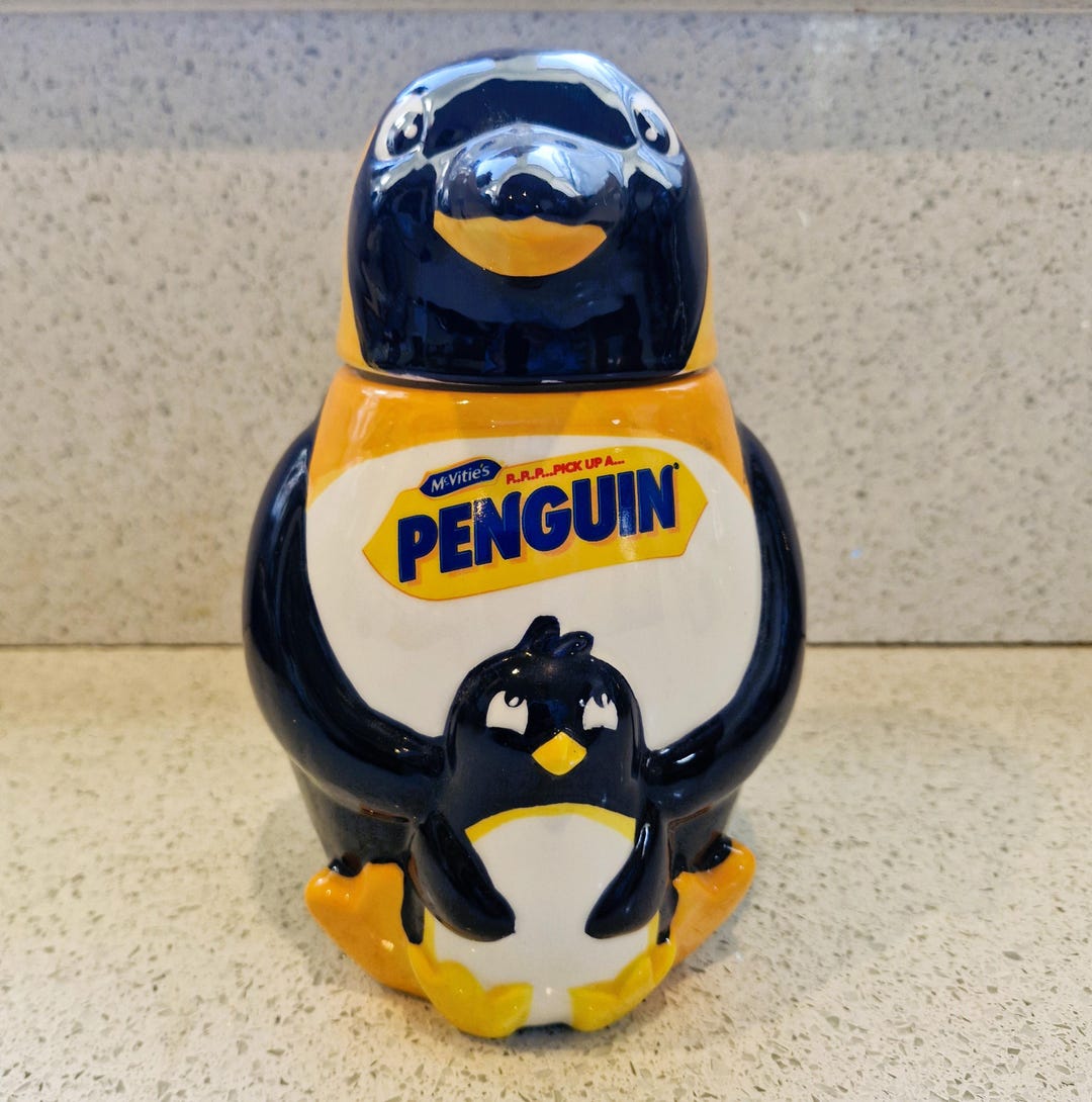 Vintage Mcvities Penguin Cookie Jar: Biscuit Barrel - Etsy