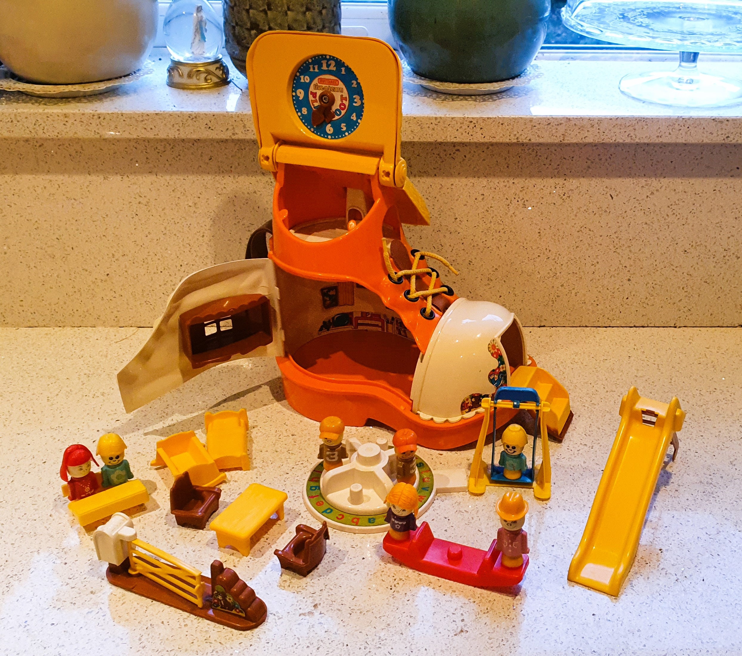 Vintage 70s Toy Matchbox Play Boot Shoe House Live N Learn - Etsy UK