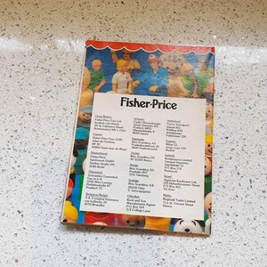 Rare Vintage Fisher Price Catalogue, Brochure, Original, 70s, 80s ...