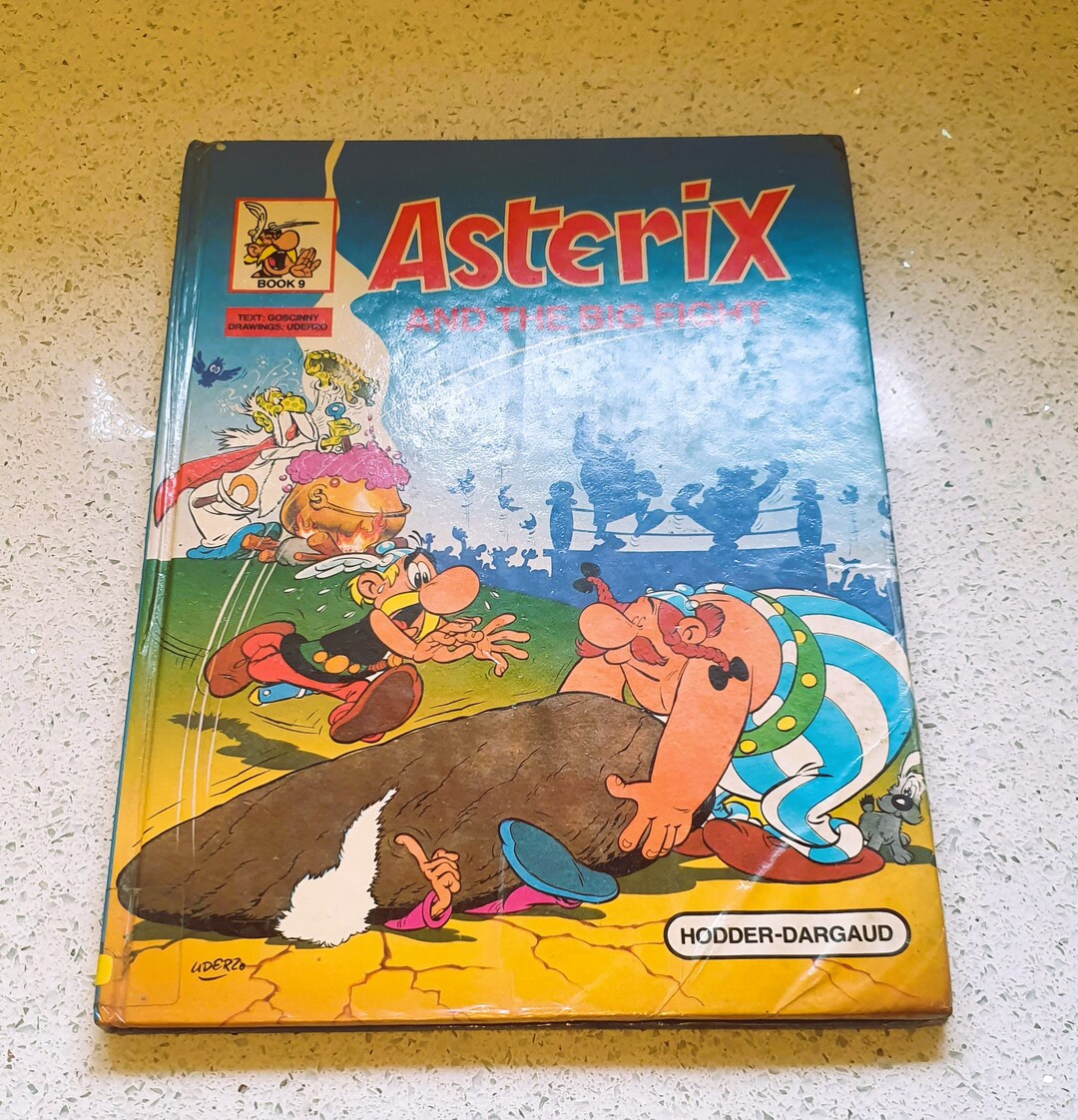 Asterix and the Big Fight, Hard Cover by Goscinny. 1989 English Edition ...