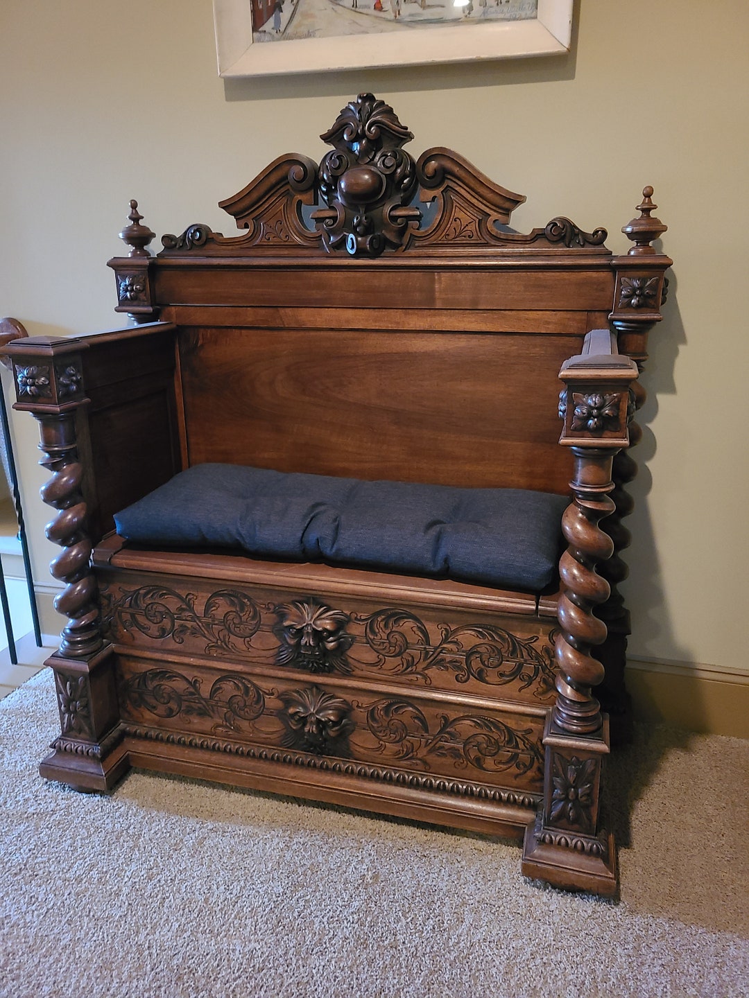 Bishop's Bench - Etsy