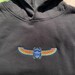 Embroidered Egyptian Scarab Hoodie - Etsy