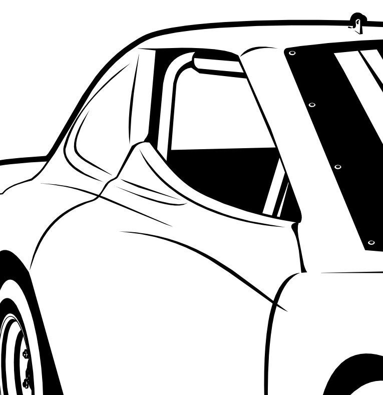 Bandalero Race Car Highly Detailed Vector Clipart Image in .svg .eps ...