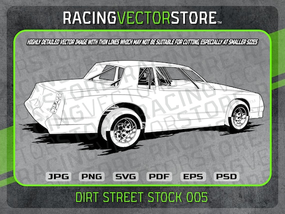 Street Stock Race Cars Drawings