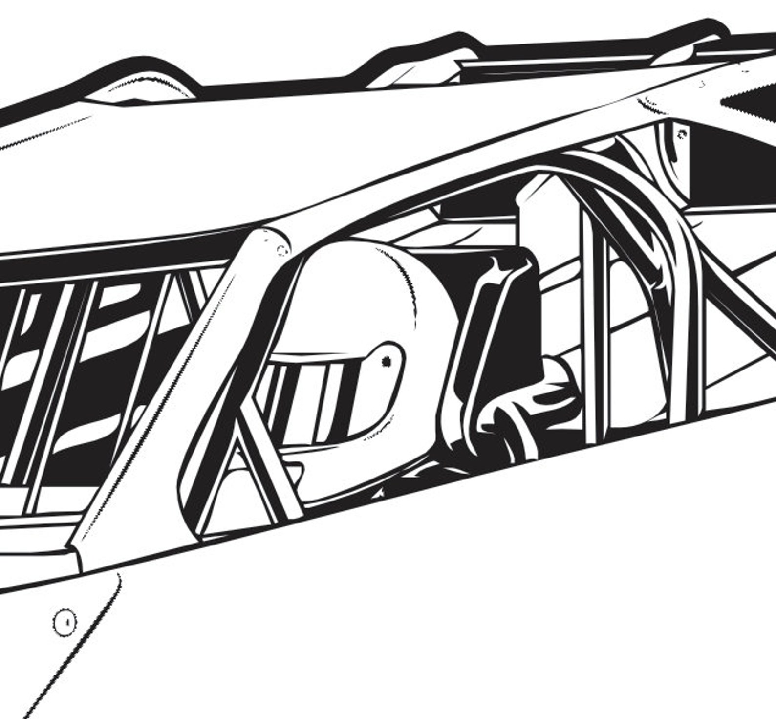 Dirt Late Model Race Car Highly Detailed Vector Image in .svg .ai .pdf ...