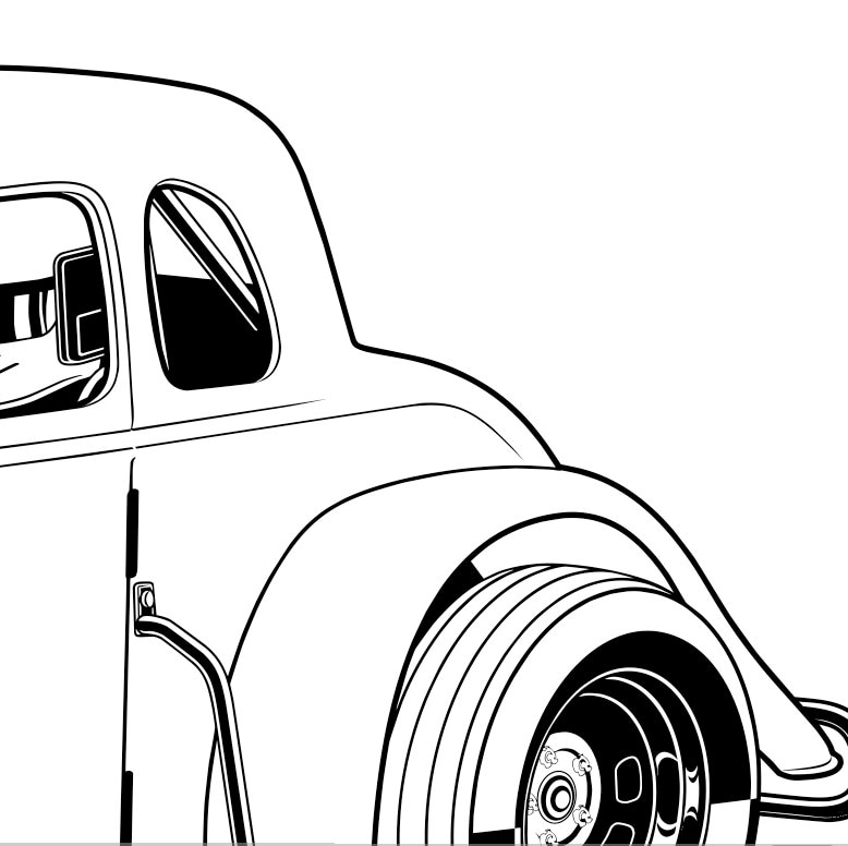 Legend / Dwarf Race Car Highly Detailed Vector Clipart Image in .svg ...