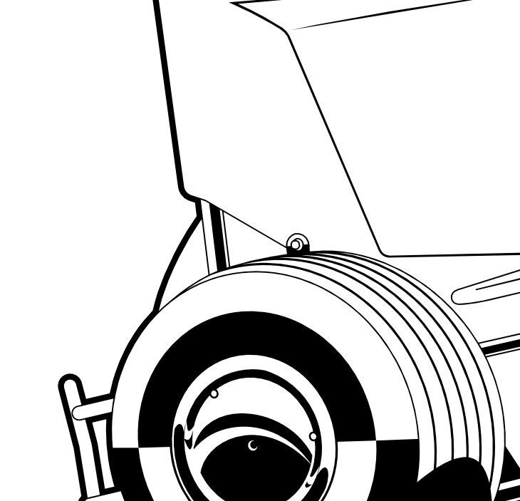 Dirt Micro Sprint Mini Sprint Race Car Highly Detailed Vector Image in ...