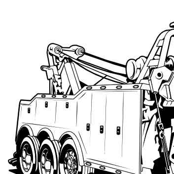 Wrecker / Tow Truck Highly Detailed Vector Clipart Image in .svg .eps ...