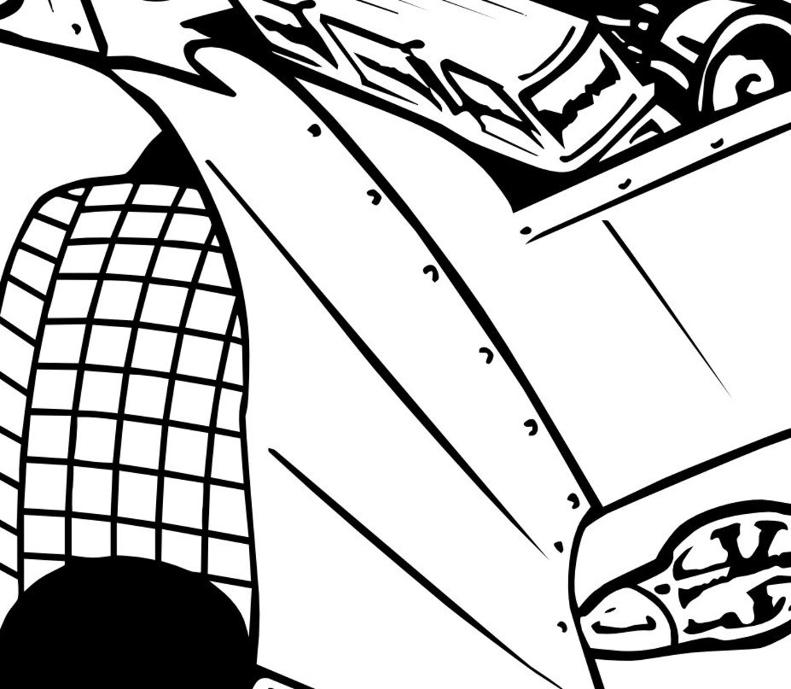 Cartoon Dirt Late Model Race Car Highly Detailed Vector Image in .svg ...