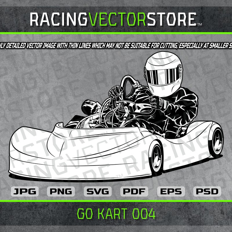 Dirt Race Go Karts Svg - Etsy