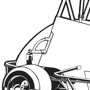 Quarter Midget Race Car Highly Detailed Vector Image in .svg .ai .pdf ...